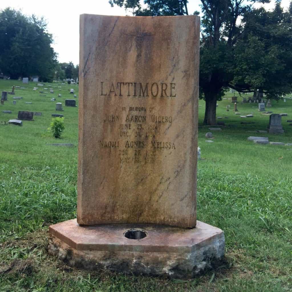 Naomi Agness Melissa (Anthony) Lattimore - Friends of Eastern Cemetery ...